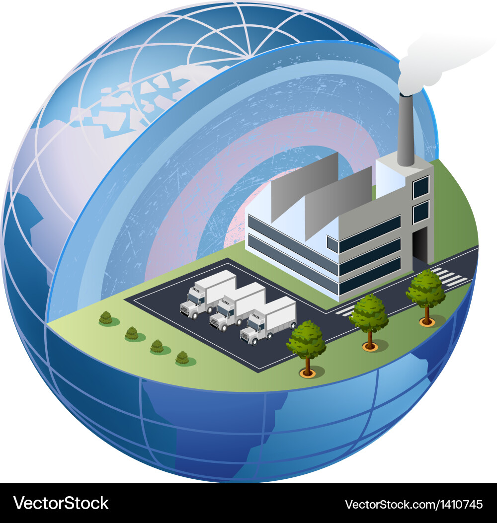 Factory Royalty Free Vector Image - VectorStock