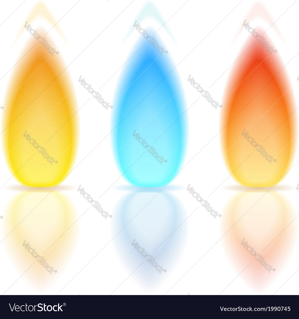 Flame Royalty Free Vector Image - VectorStock