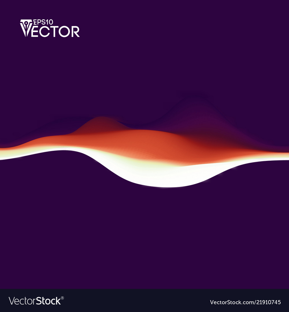 Landscape abstract gradient background Royalty Free Vector