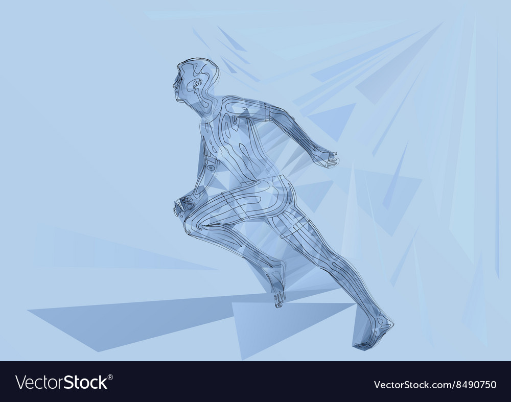 Runner Royalty Free Vector Image - VectorStock