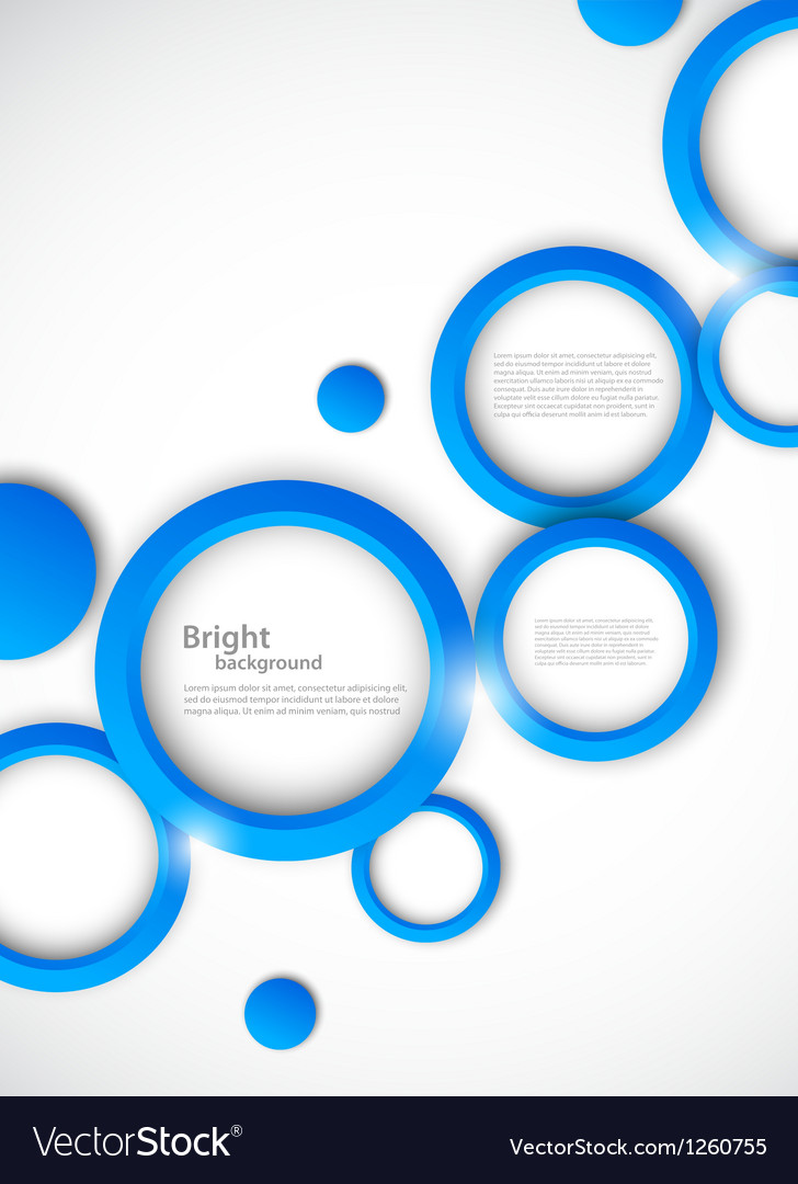 Abstract background with blue circles Royalty Free Vector Abstract background with blue circles Royalty Free Vector