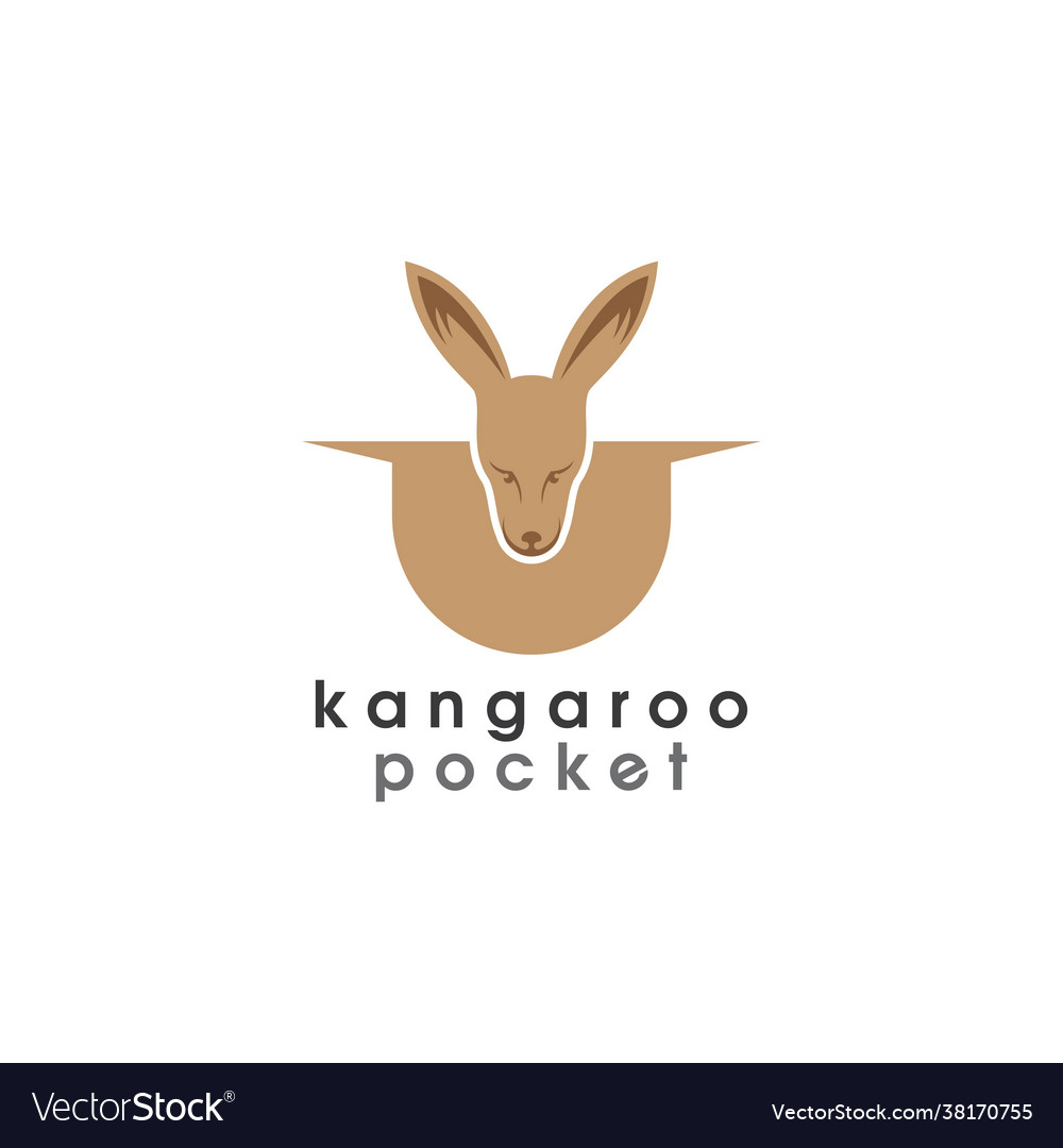 Kangaroo design Royalty Free Vector Image - VectorStock