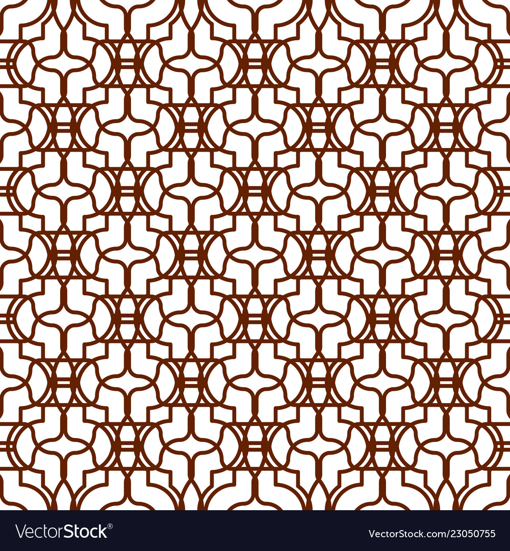 Line geometric seamless pattern Royalty Free Vector Image
