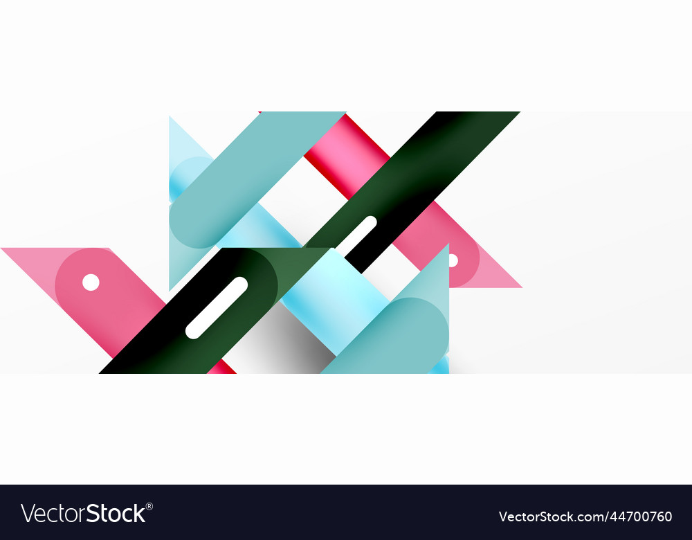 Background overlapping lines dynamic Royalty Free Vector