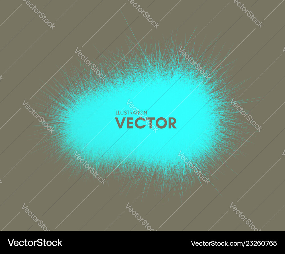 Frame consisting of chaotic lines 3d abstract Vector Image