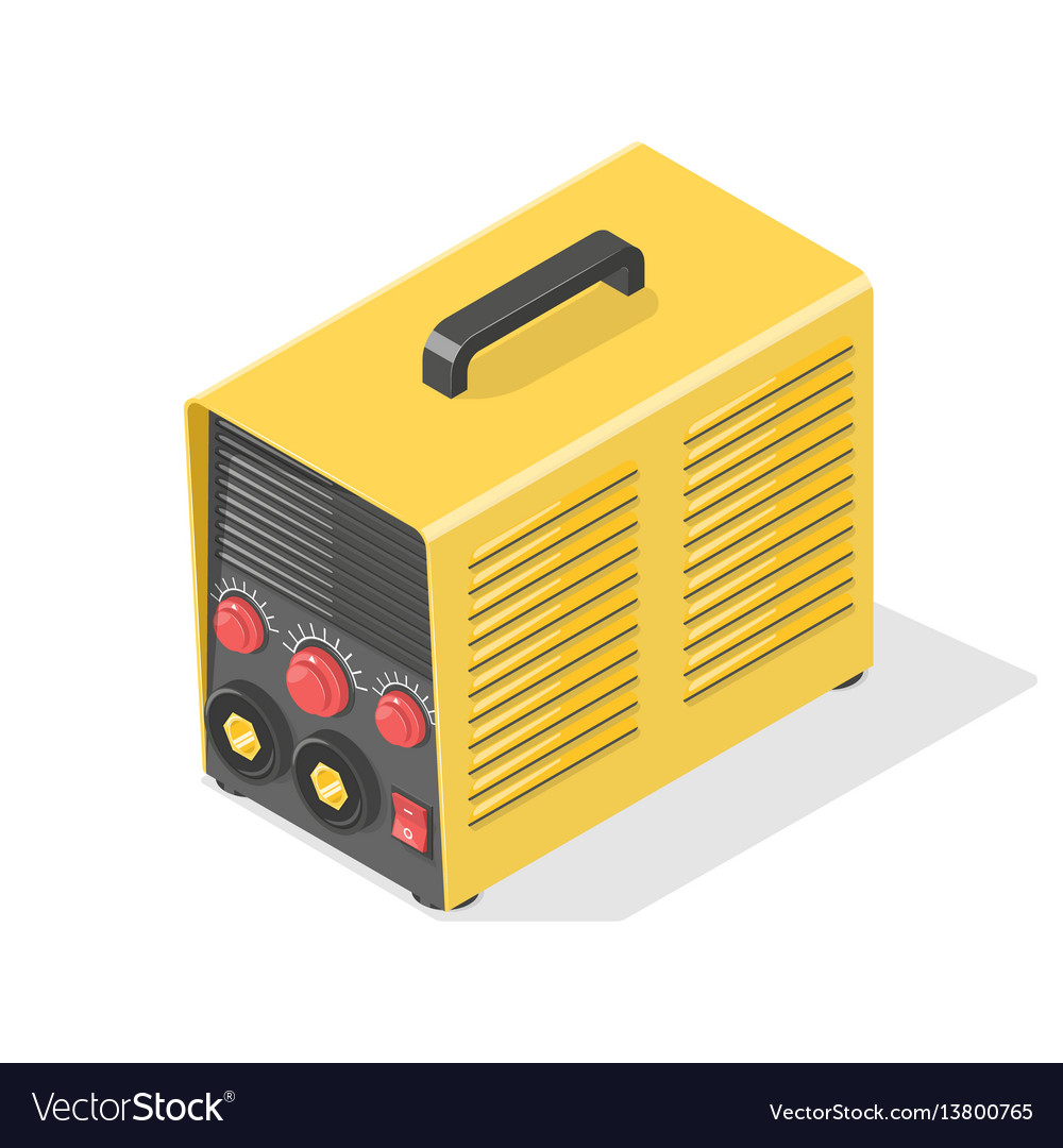 Welding machine icon Royalty Free Vector Image