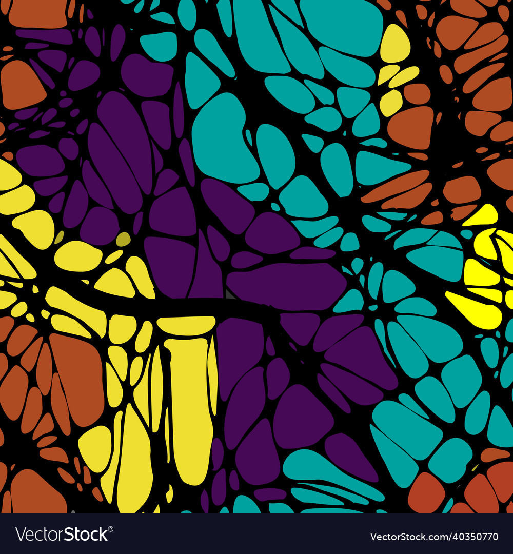 Seamless pattern with abstract patterns lines Vector Image