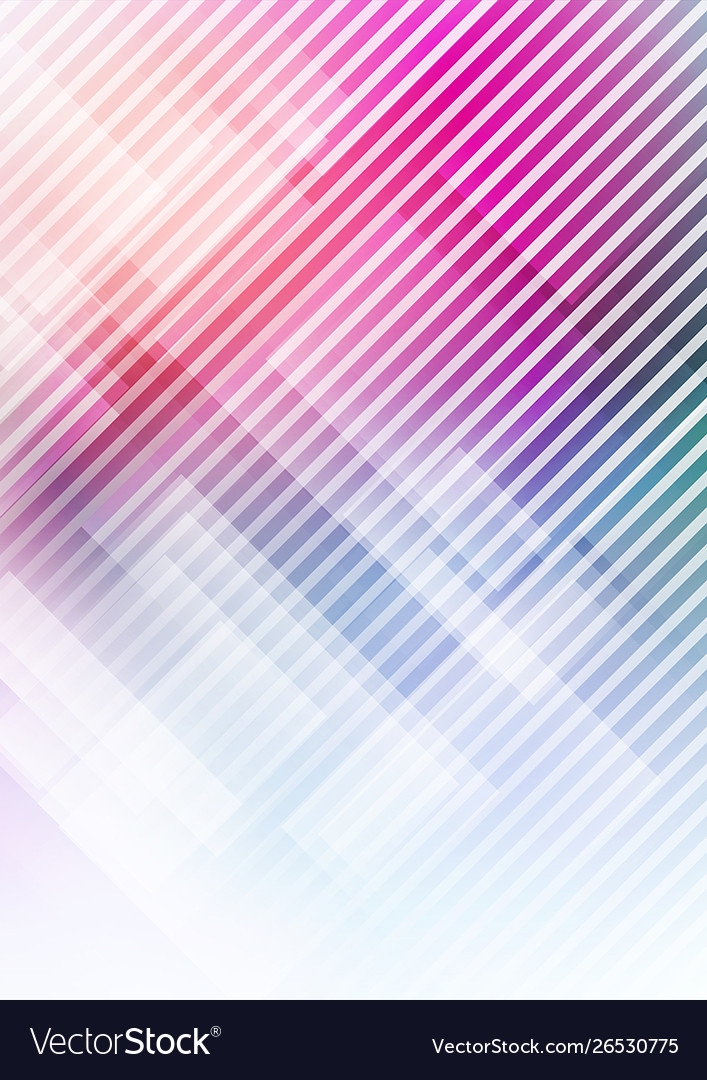 Abstract geometric shape on colors background Vector Image