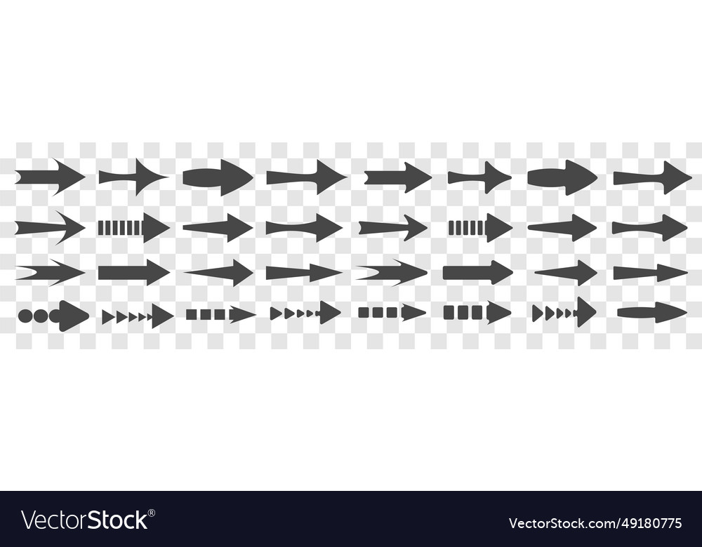 Arrows big black set icons arrow icon Royalty Free Vector Arrows big black set icons arrow icon Royalty Free Vector