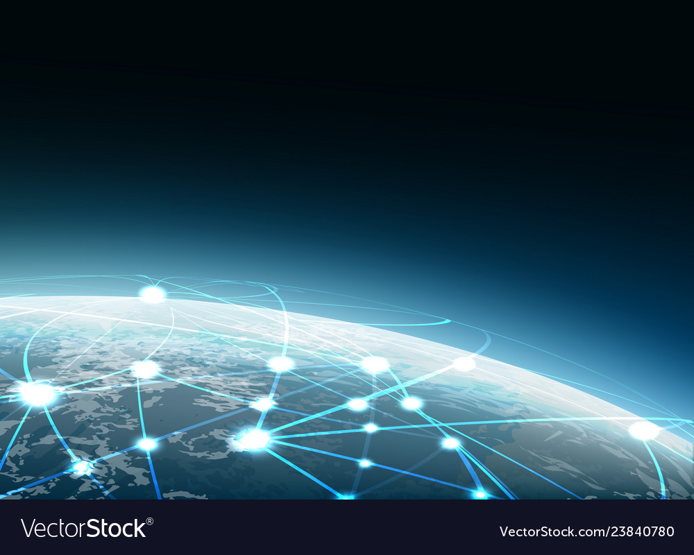 Blockchain technology concept block chain database