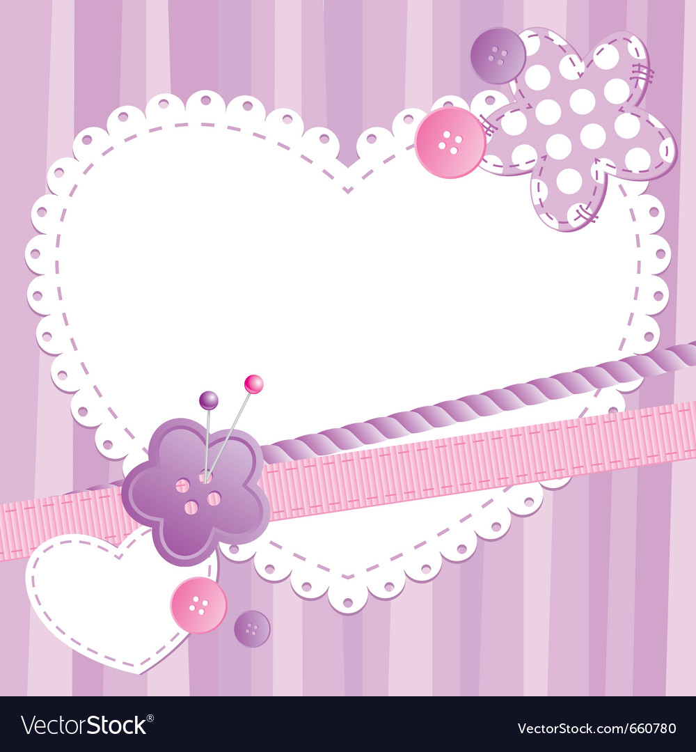 Cute frame Royalty Free Vector Image - VectorStock