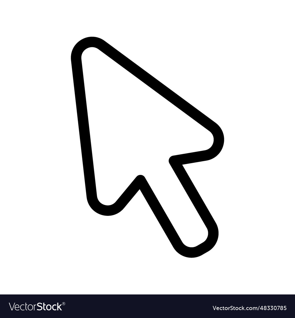 Cursor icon Royalty Free Vector Image - VectorStock