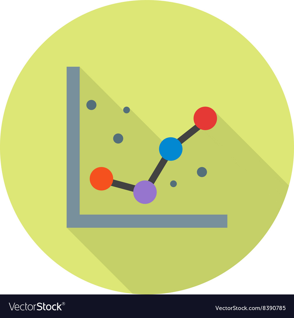 Dotted graphs Royalty Free Vector Image - VectorStock