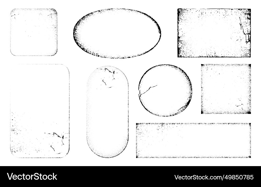 Faded and worn paper sticker or old realistic page