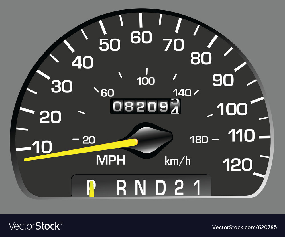 Speedometer Royalty Free Vector Image - VectorStock