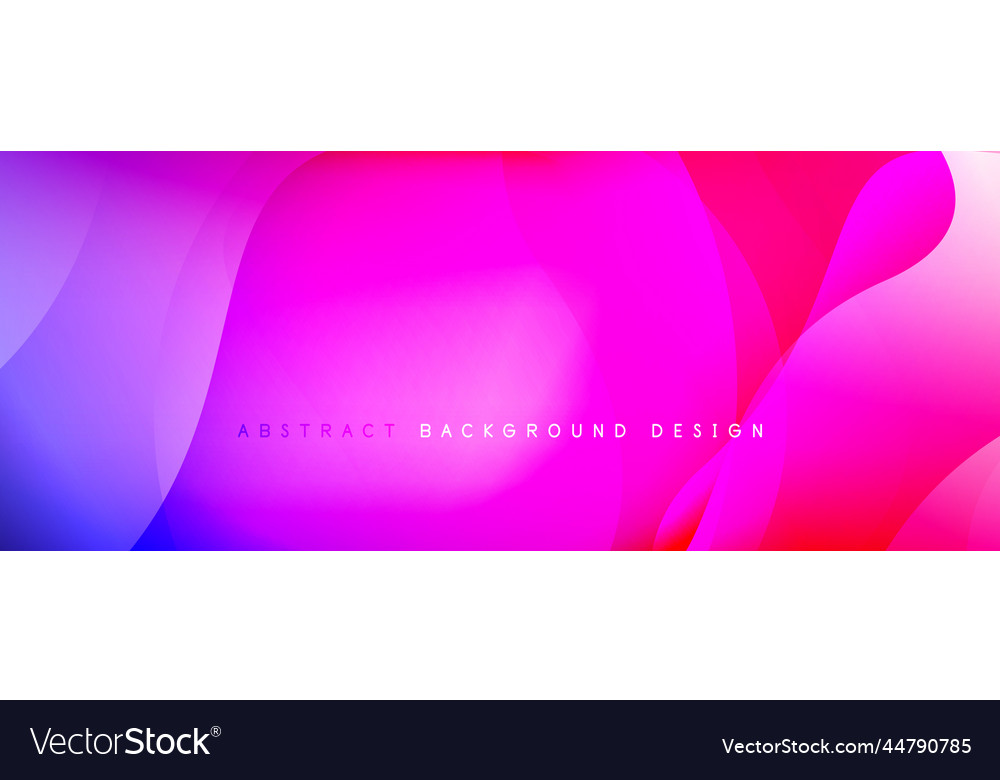 Trendy simple fluid color gradient abstract Vector Image