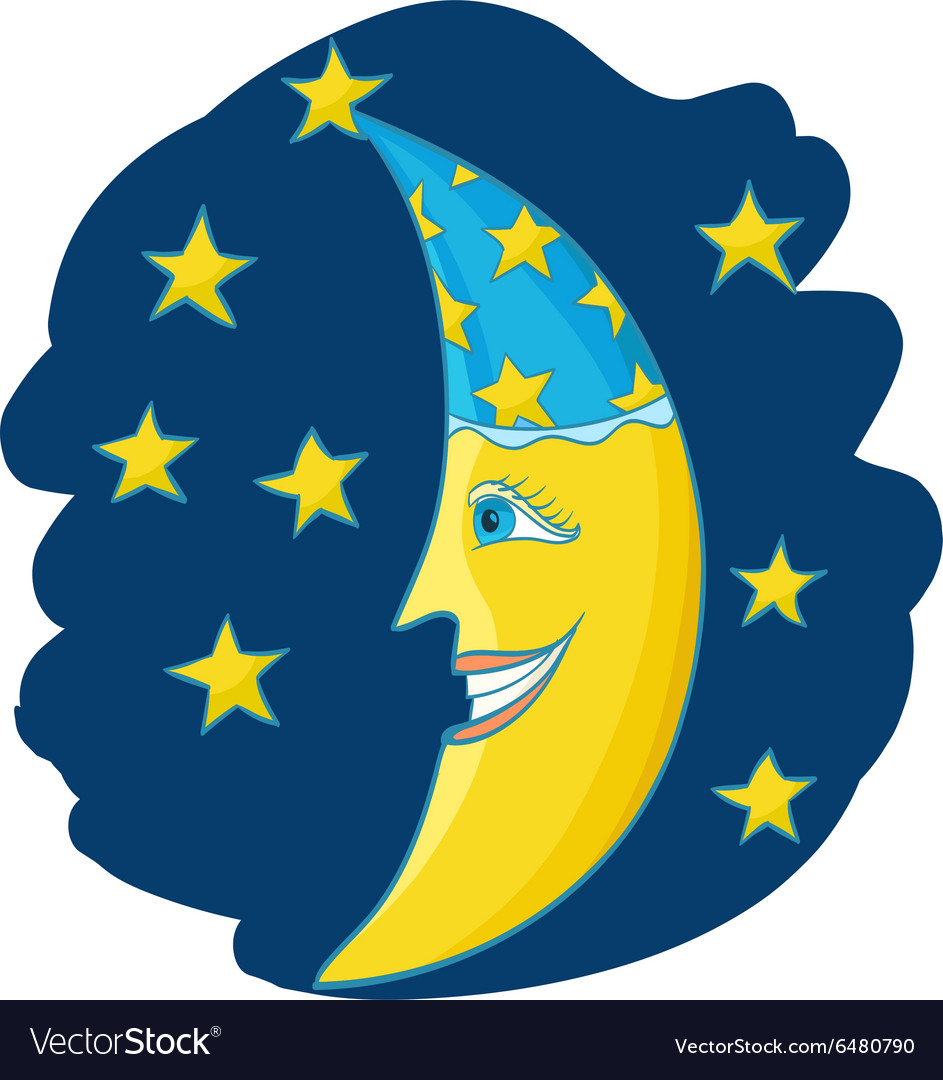 Moon Royalty Free Vector Image - VectorStock