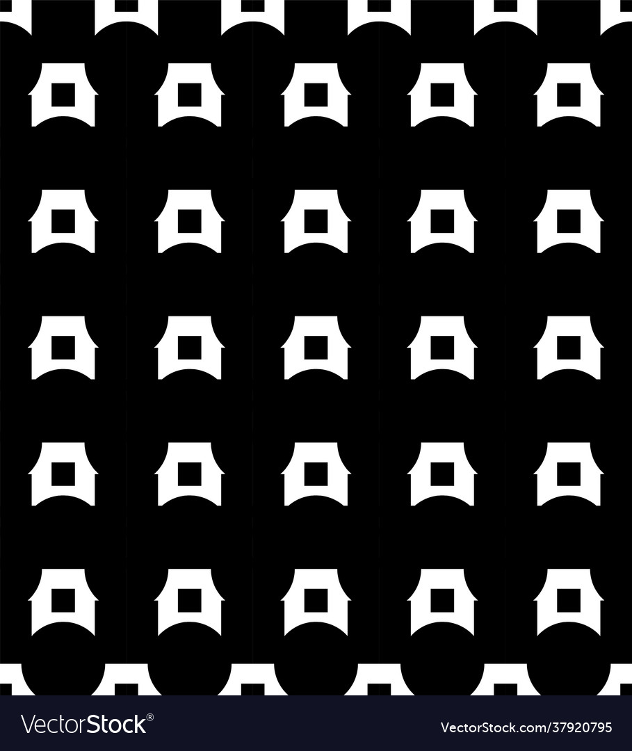 Classic monochrome minimalistic seamless dot Vector Image