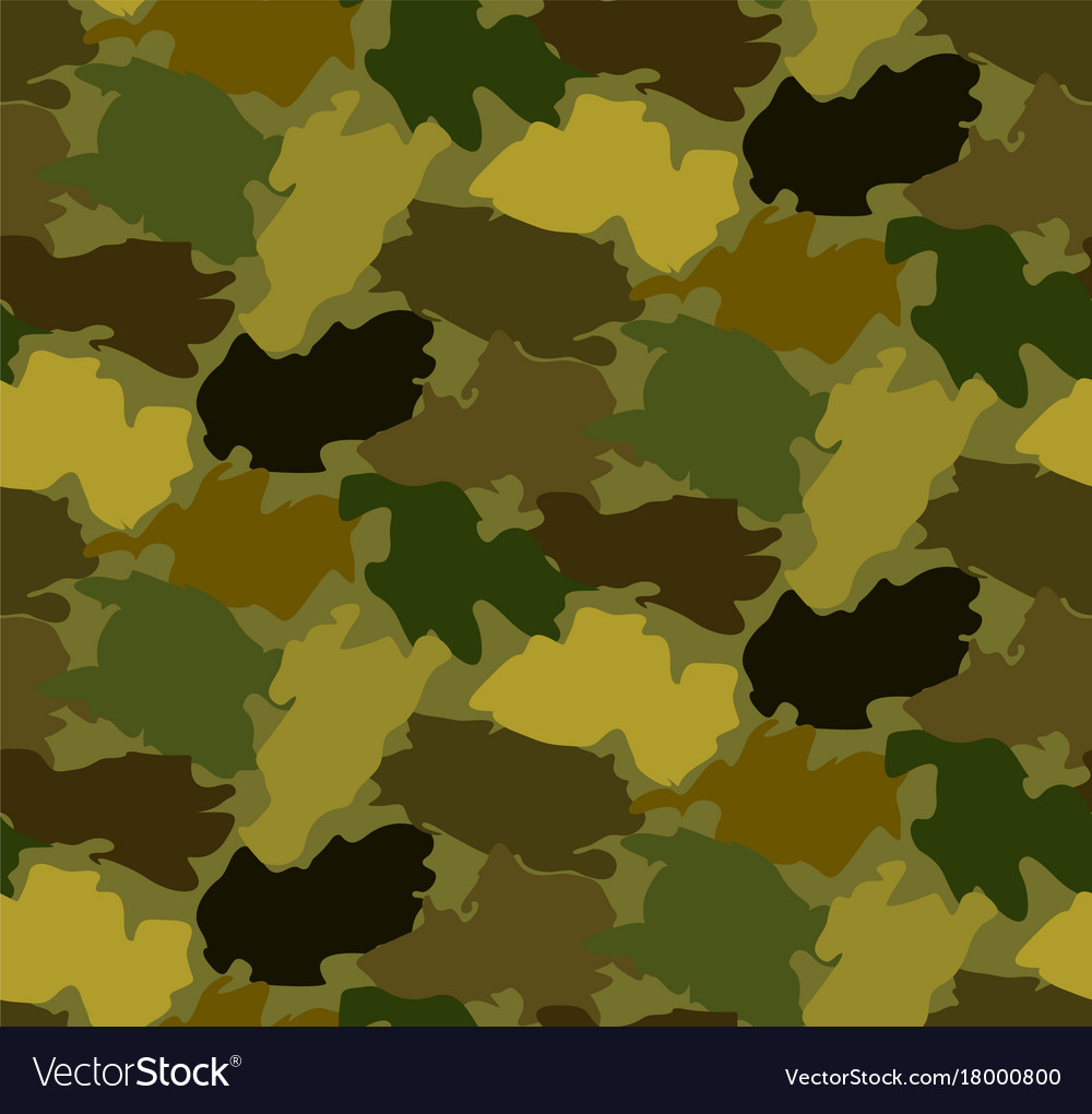 Abstract military camouflage background Royalty Free Vector