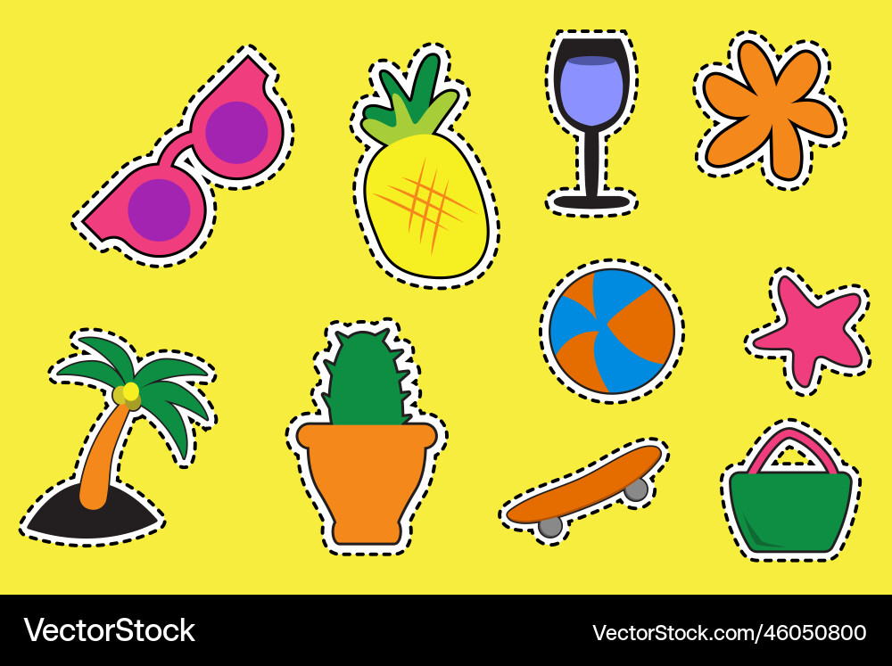 Bring some summer fun to your designs with our Vector Image