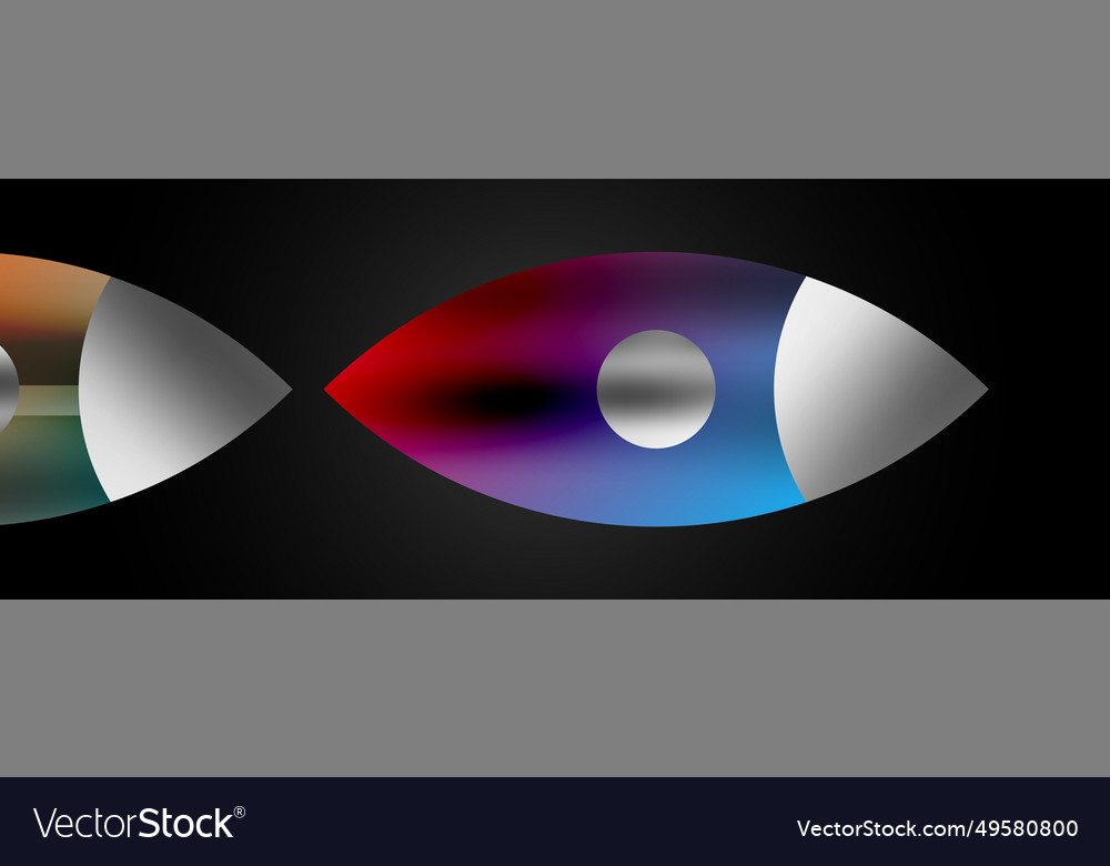 Dynamic lines geometric background visual Vector Image