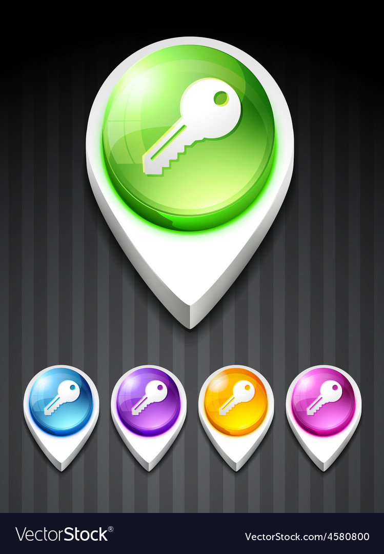 Key icon Royalty Free Vector Image - VectorStock