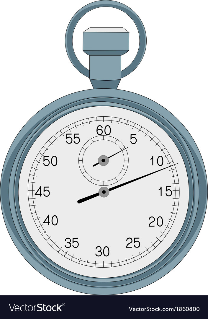 Stopwatch Royalty Free Vector Image - VectorStock