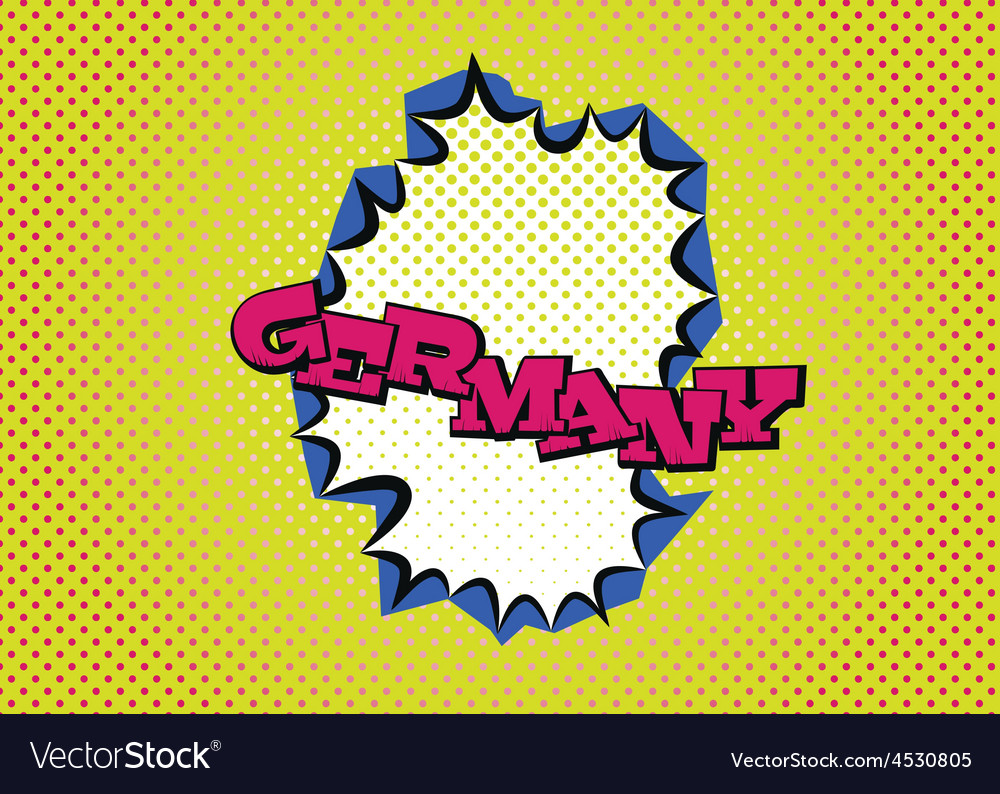 Germany Royalty Free Vector Image - VectorStock