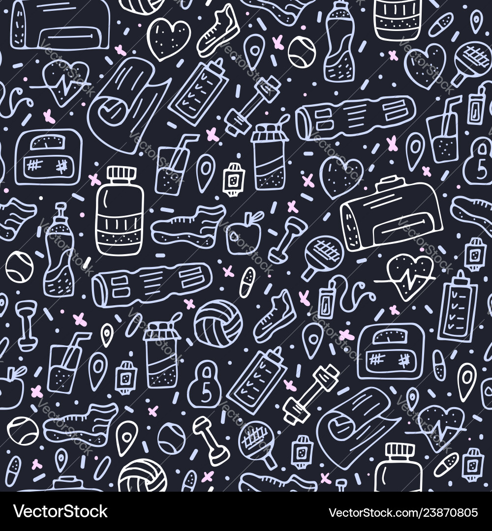 Sport activities symbols Royalty Free Vector Image