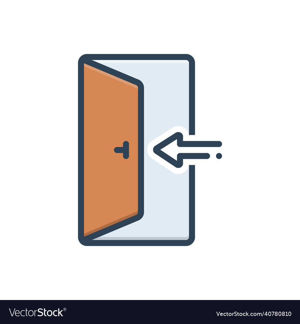 Enter Royalty Free Vector Image - VectorStock Enter Royalty Free Vector Image - VectorStock
