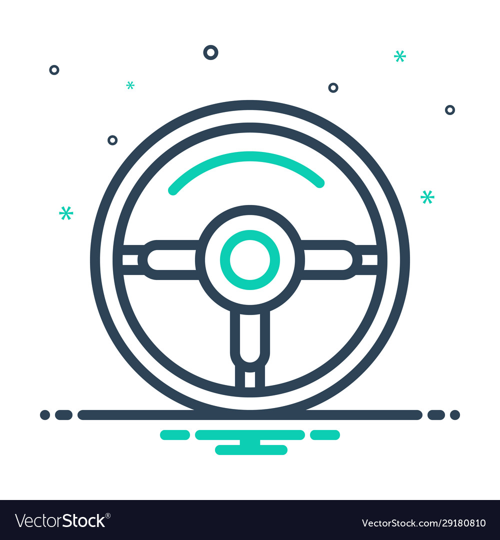 Steering Royalty Free Vector Image - VectorStock