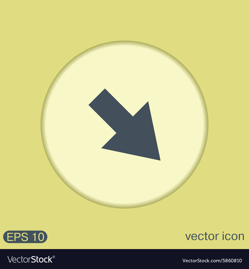 Web arrow Royalty Free Vector Image - VectorStock