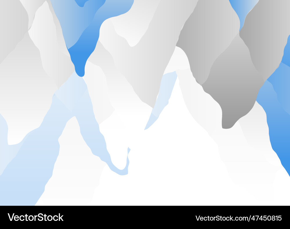 Blue and grey geometric shapes abstract concept Vector Image