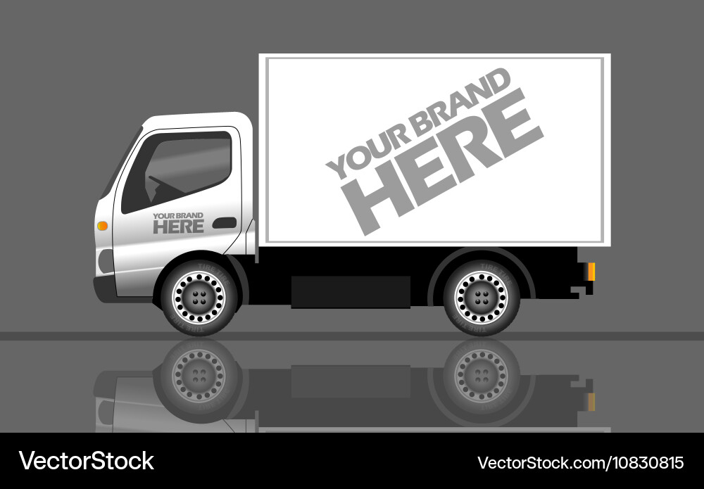 Digital silver and white realistic vehicle Vector Image