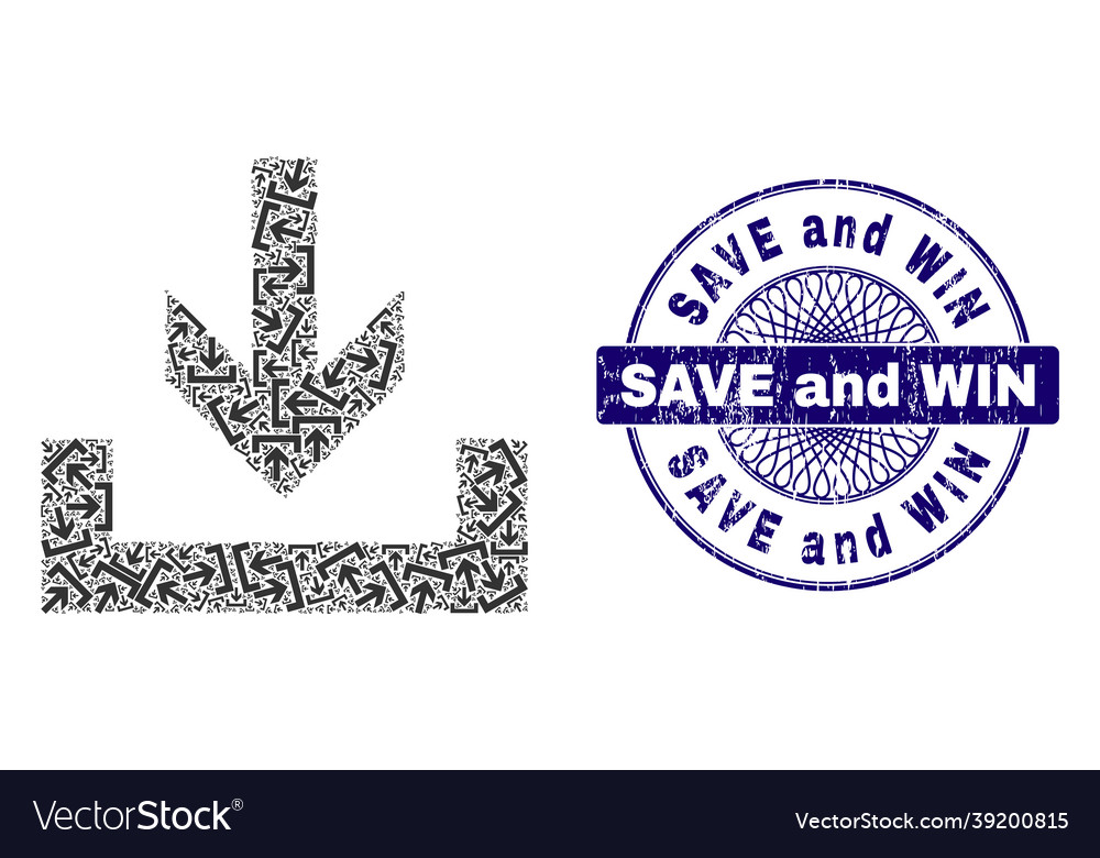 Downloads Recursion Collage Of Items Royalty Free Vector