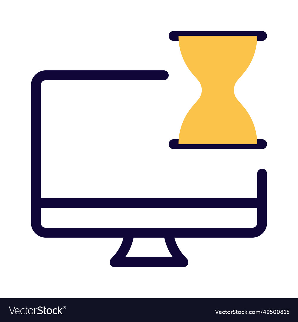 Process Of Accessing File On A Desktop Royalty Free Vector