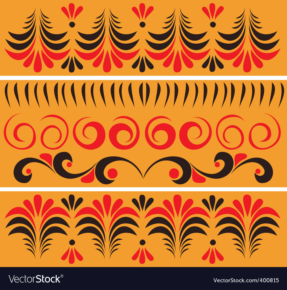 Slavic pattern Royalty Free Vector Image - VectorStock