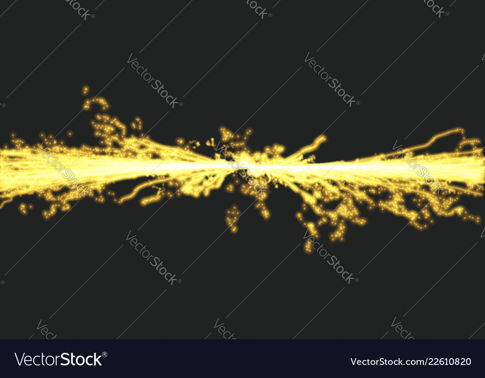 Electricity lighting effects array with dynamic Vector Image