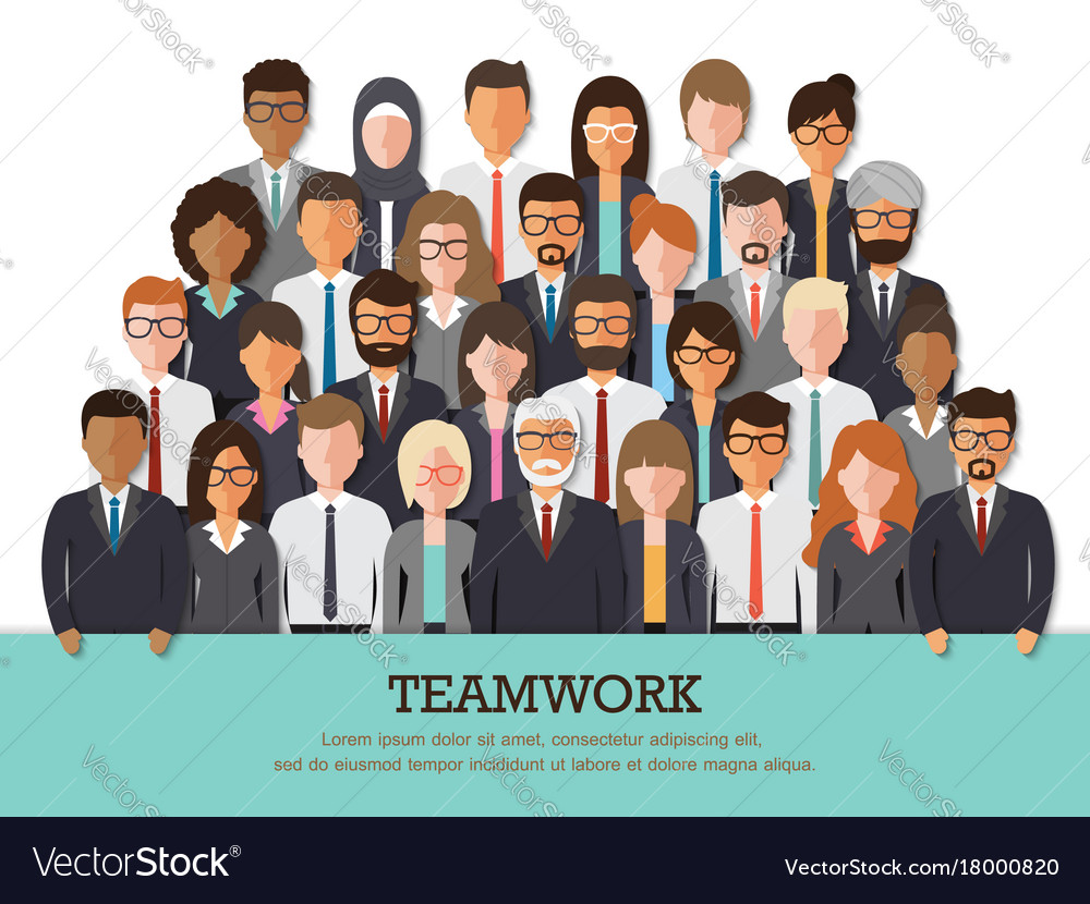 Working people Royalty Free Vector Image - VectorStock