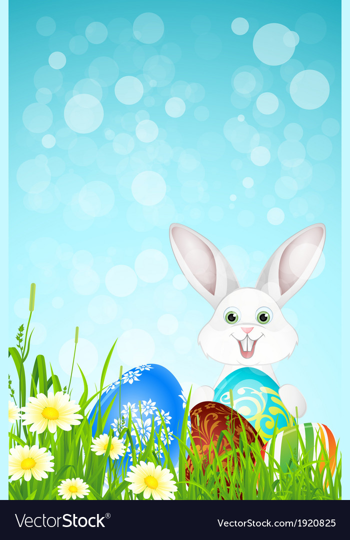Easter background Royalty Free Vector Image - VectorStock
