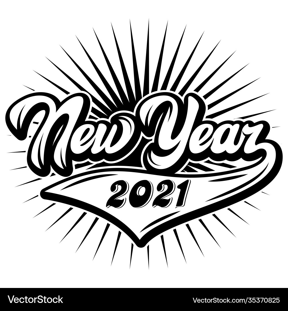 Monochrome in retro style Royalty Free Vector Image