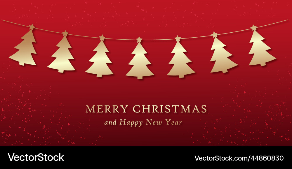 Christmas greeting card design holiday Royalty Free Vector