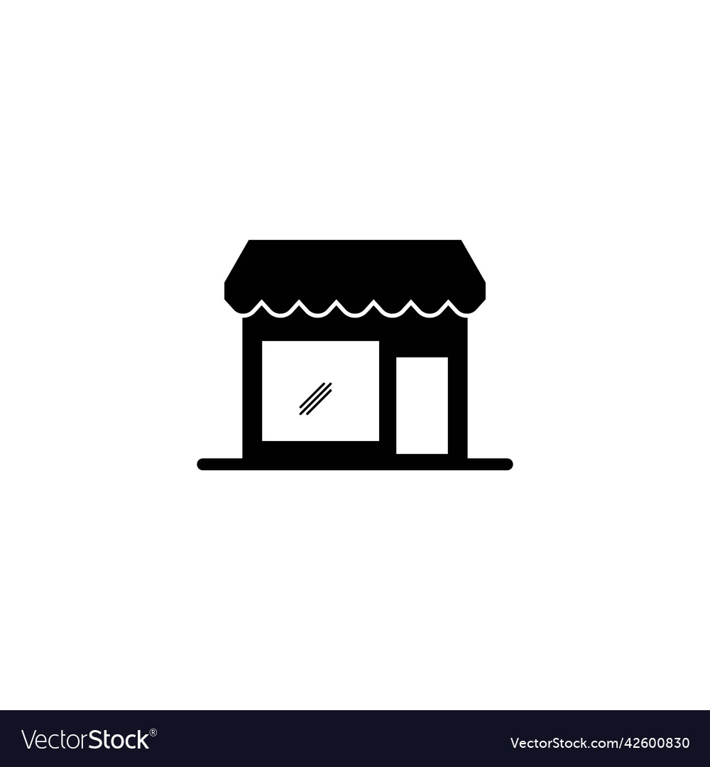 Store icon Royalty Free Vector Image - VectorStock