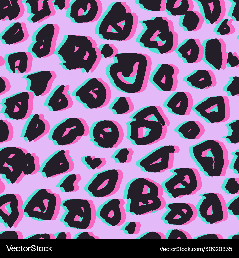 Animal background leopard or cheetah jaguar Vector Image