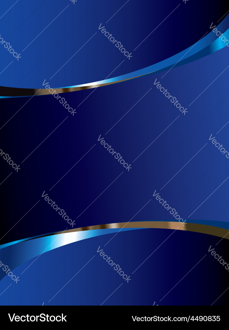 Blue background with glossy elements Royalty Free Vector