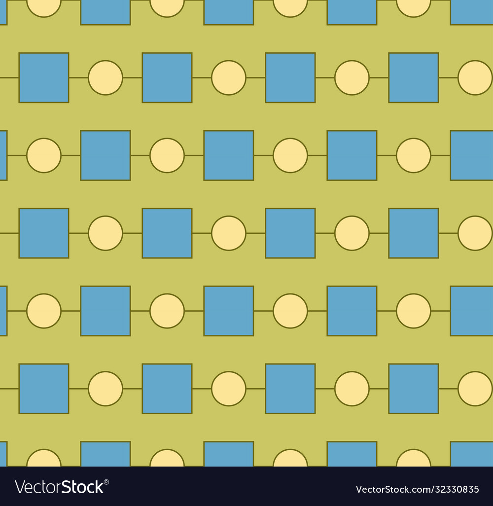 Seamless pattern geometric shape Royalty Free Vector Image
