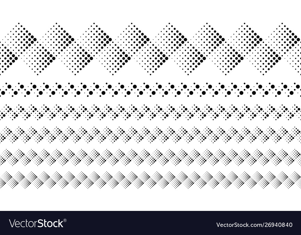 Abstract repeating geometric circle pattern page Vector Image