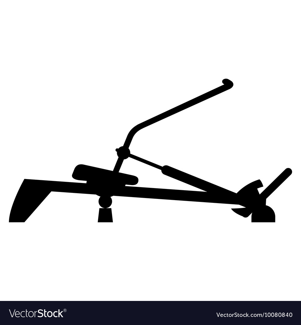 Rowing machine trainer Royalty Free Vector Image