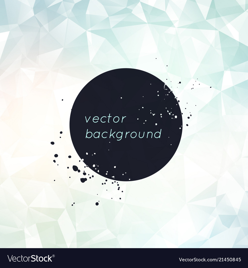 Abstract triangular background with place for text