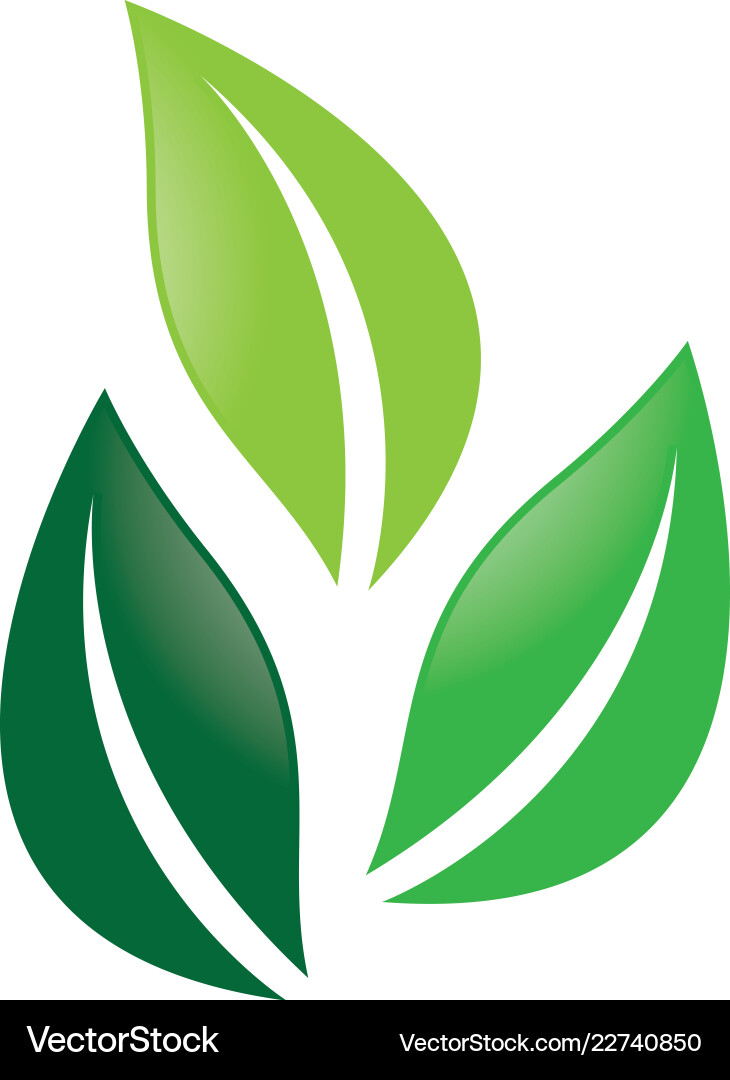 Ecology logo Royalty Free Vector Image - VectorStock